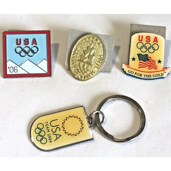 Jewelry | 204 2006 Athens Olympic Pins Lot Plus Keychain S Flag Logo ...